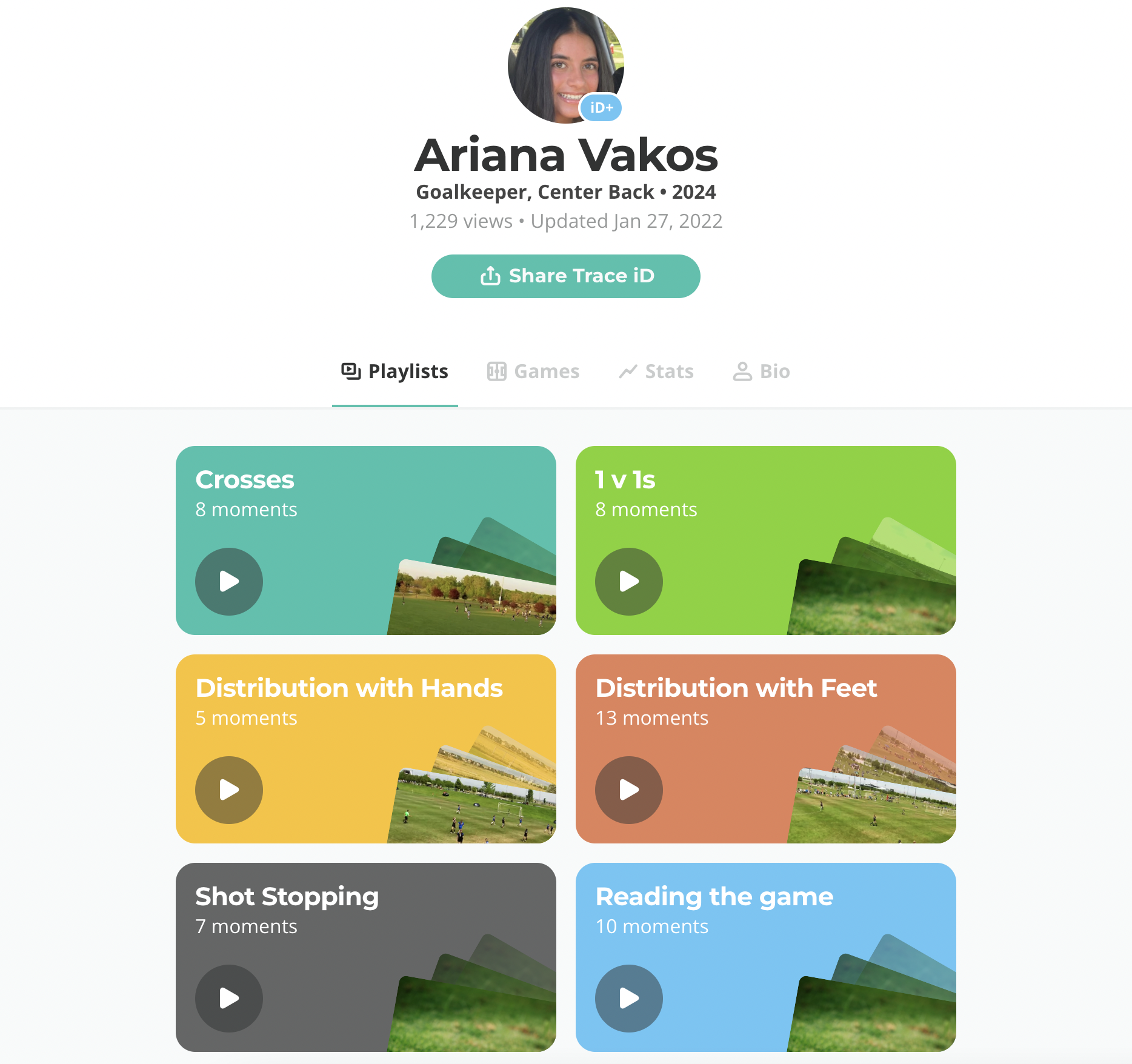 Individualized Soccer Training with Trace iD - Trace